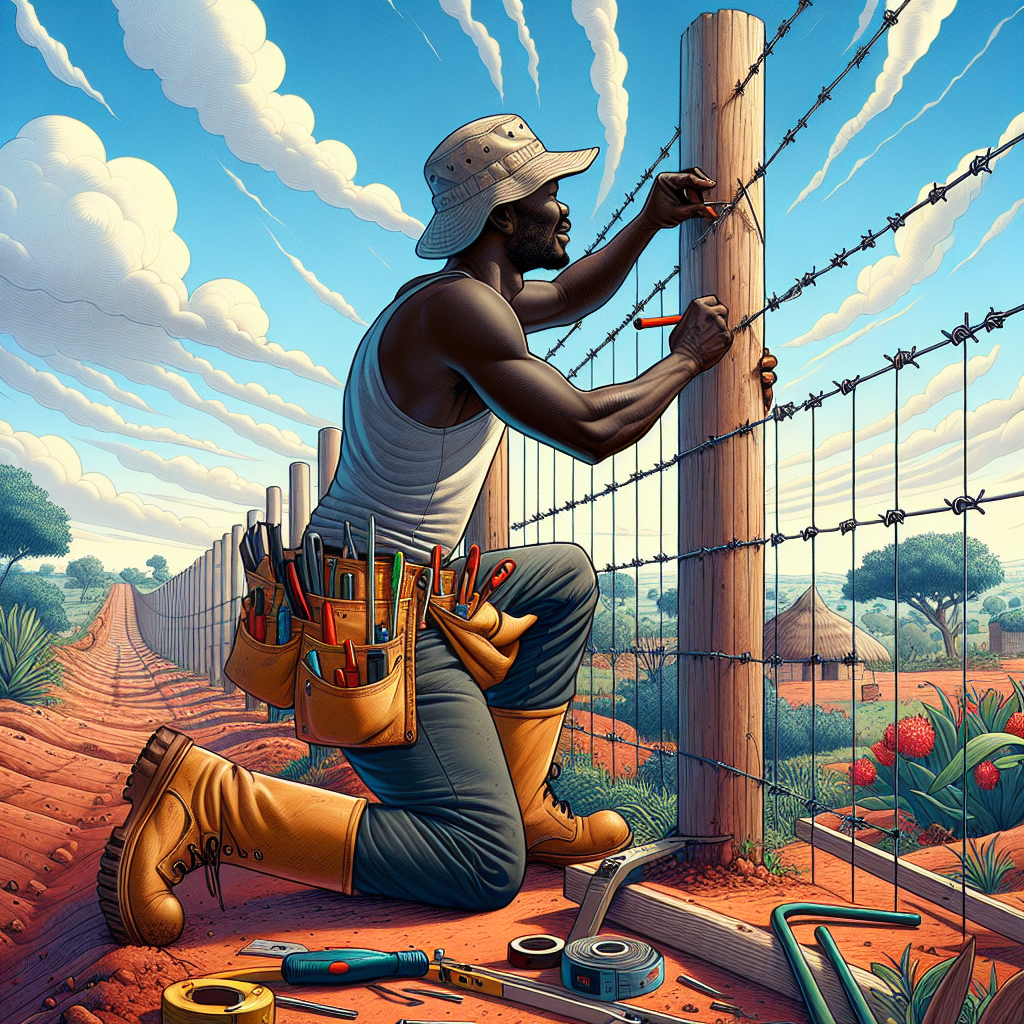 Fence installation service Zimbabwe – Maricho