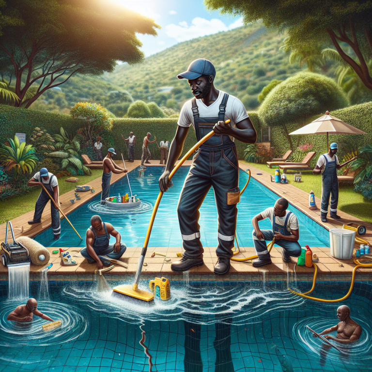 Swimming pool maintenance service Zimbabwe – Maricho