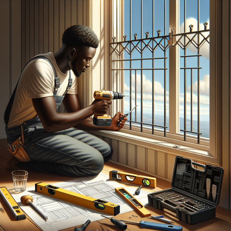 Window security grating installation service Zimbabwe – Maricho