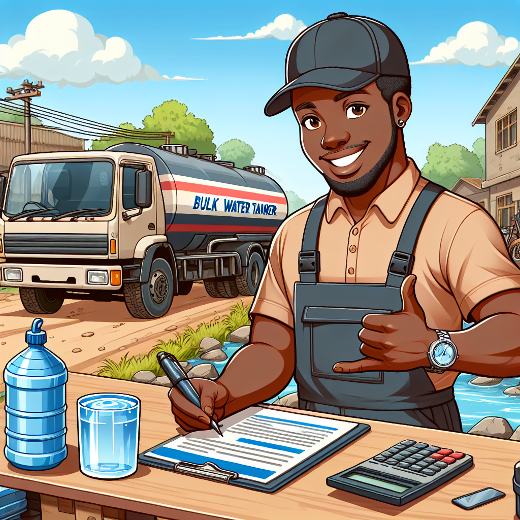 Bulk water tanker delivery service Zimbabwe – Maricho