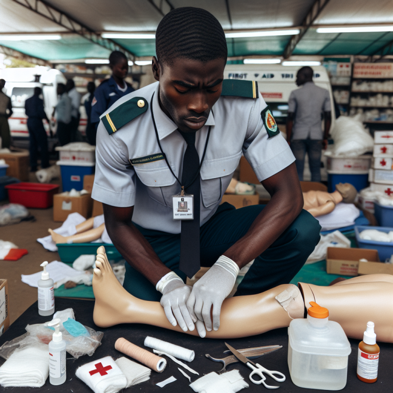 First aid training service Zimbabwe – Maricho