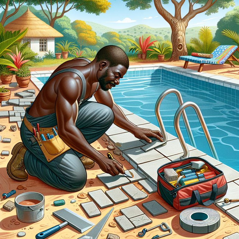 Pool tile repair service Zimbabwe – Maricho