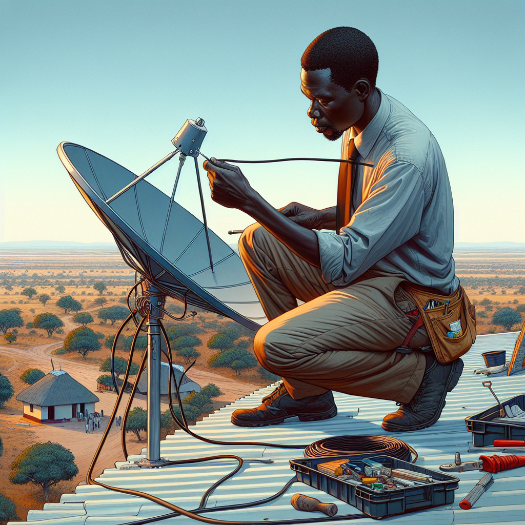 Satellite dish installation service Zimbabwe – Maricho