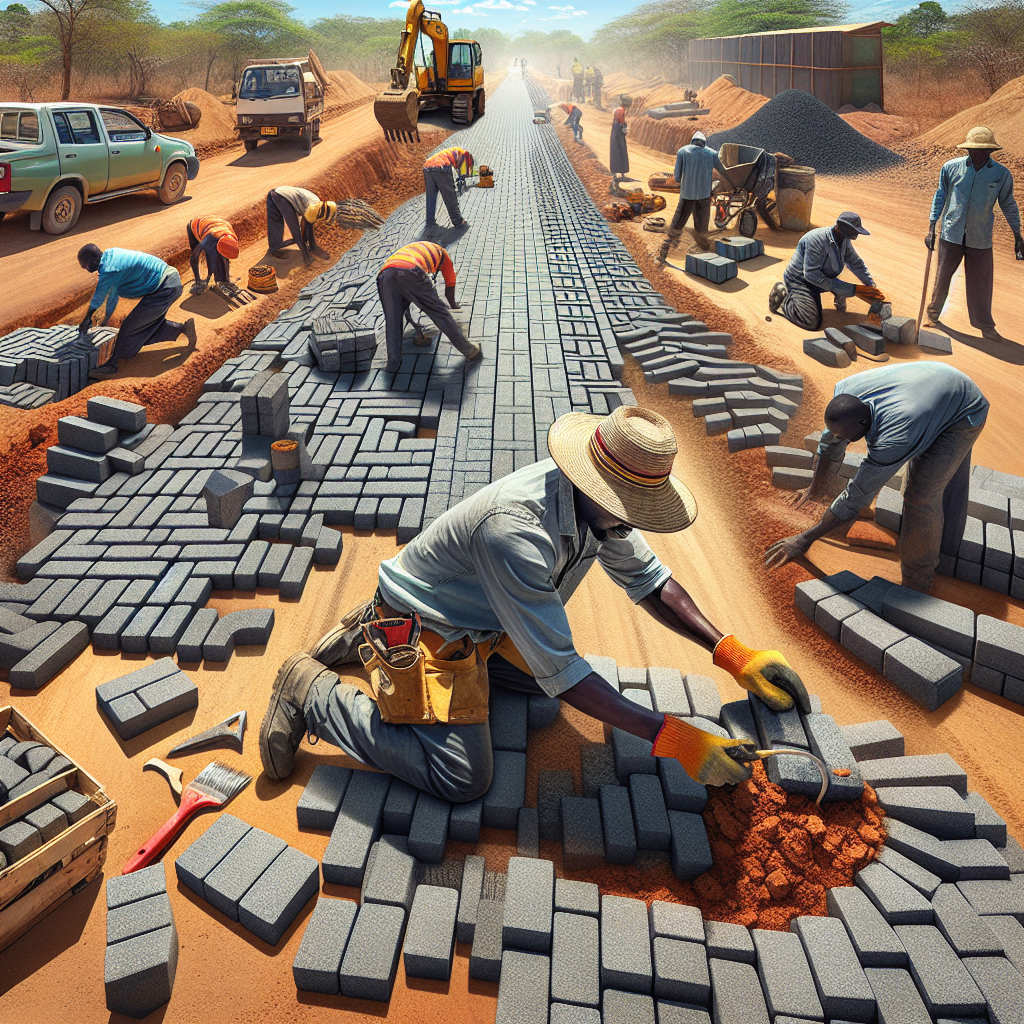 Paver block installation service Zimbabwe – Maricho