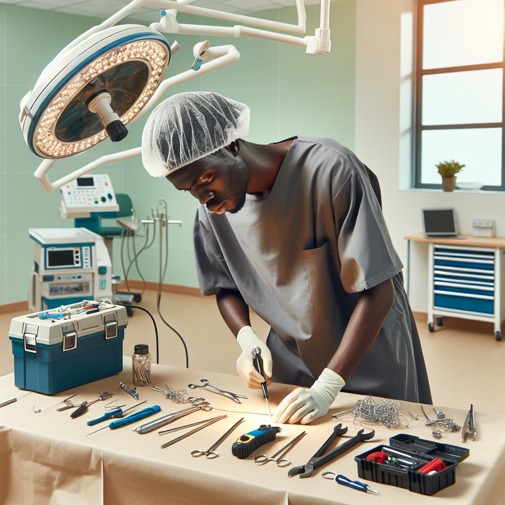 Surgical light installation service Zimbabwe – Maricho
